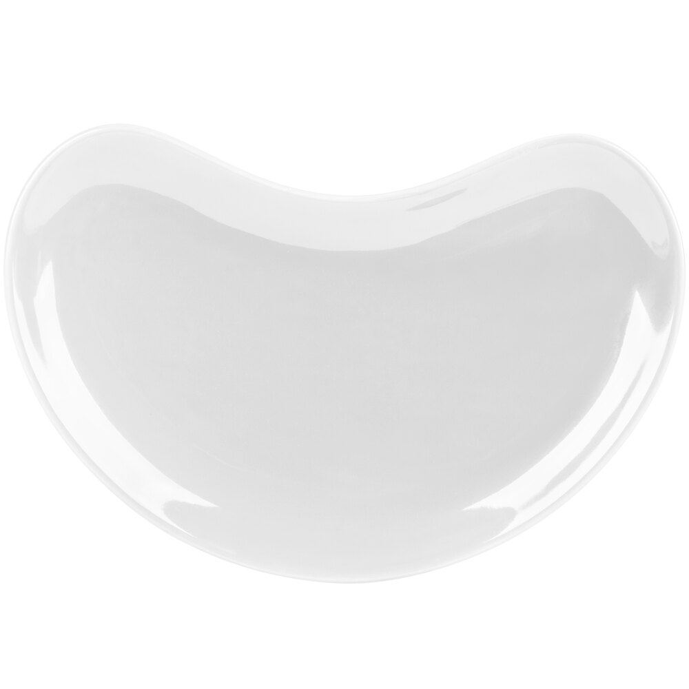 CAC CRS-8 Festiware Crescent Shaped Salad Plate 8 3/4" x 5" - Super ...