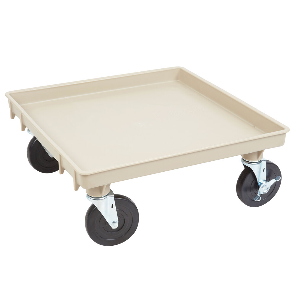 Vollrath 1697-32-LC2 Traex® Recycled Beige Rack Dolly Base (No Handle ...