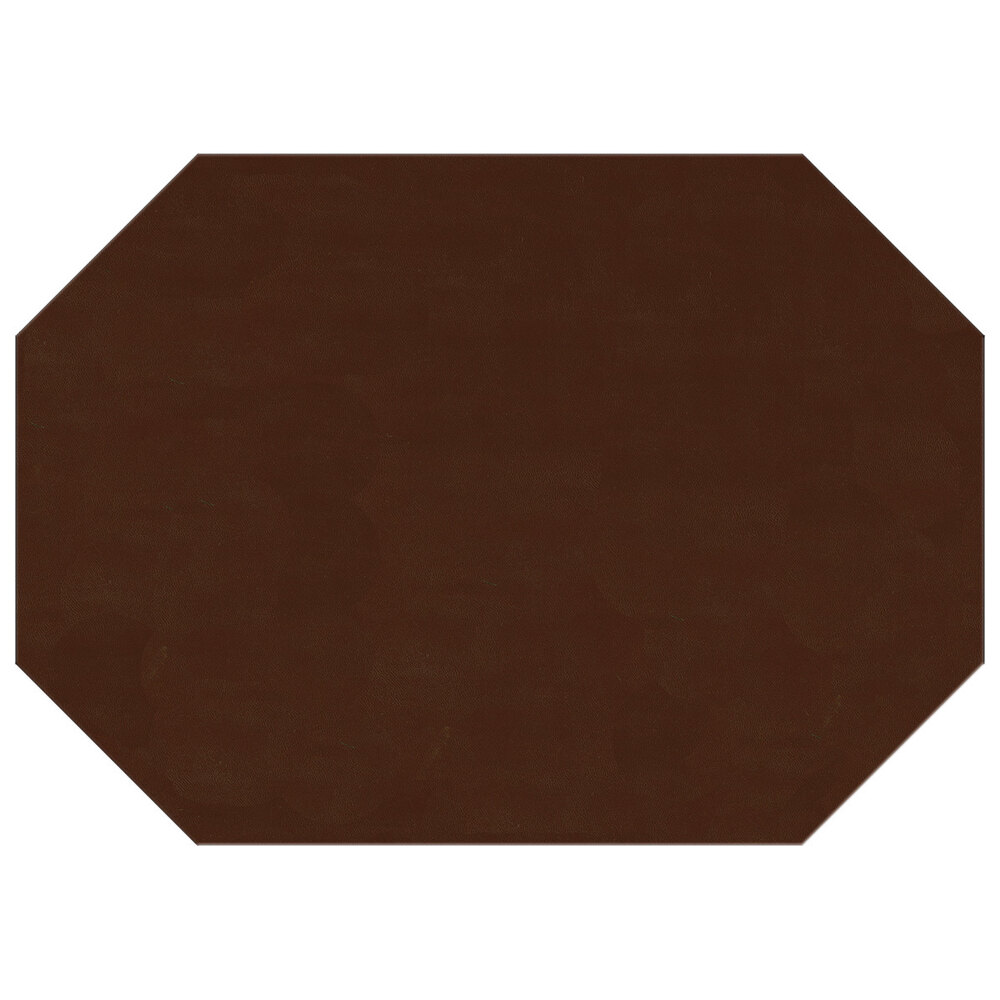 H. Risch, Inc. PLACEMATOCT16X11.375BROWN 16" x 11 3/8" Customizable ...