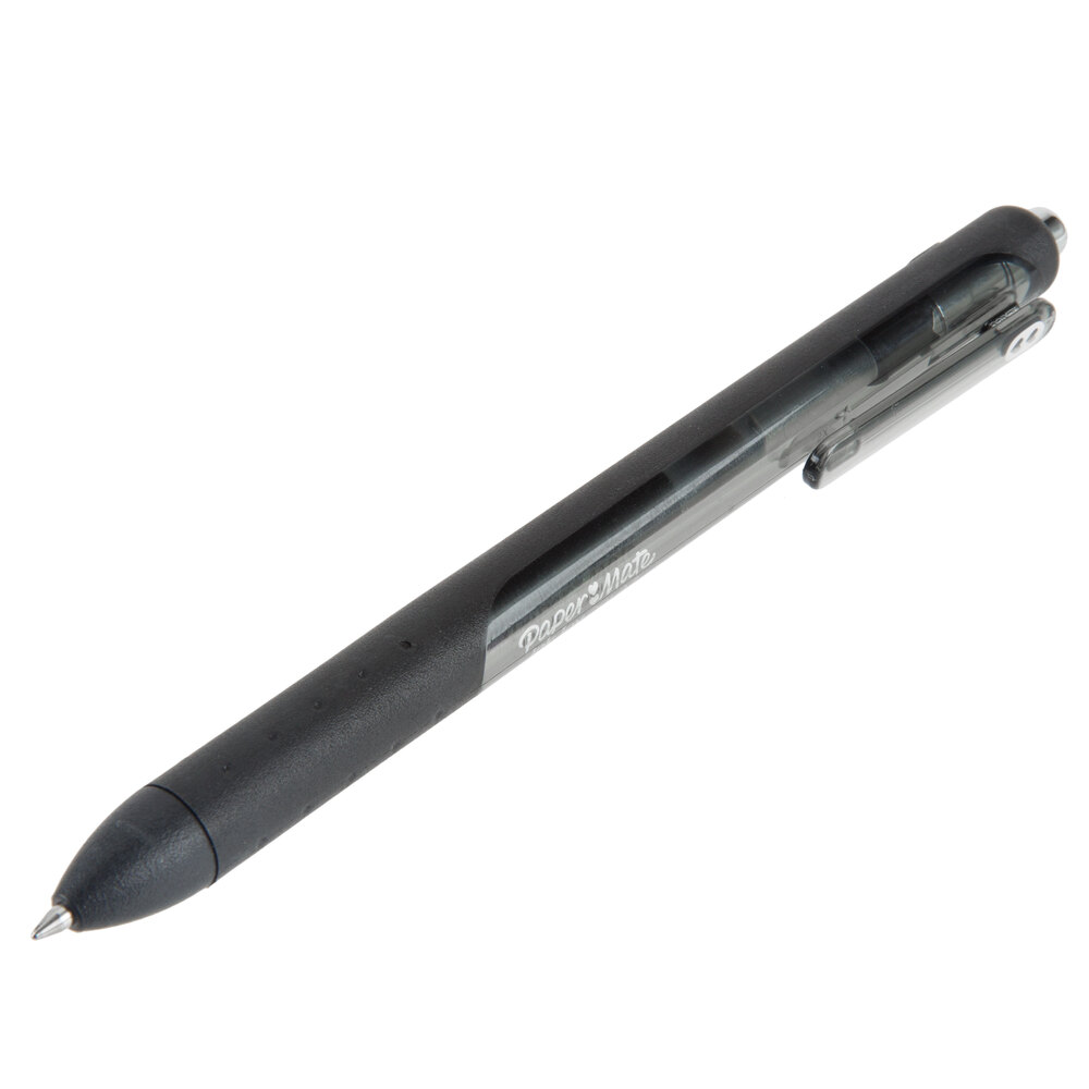 Paper Mate 1951719 InkJoy Black Ink with Black Barrel 0.7mm Retractable ...