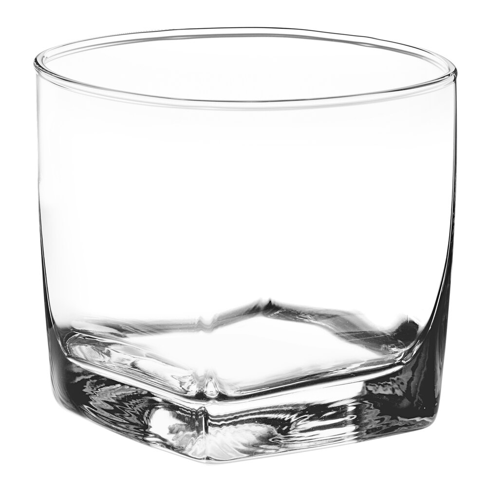 Acopa Cube 10 oz. Rocks / Old Fashioned Glass - 12/Case
