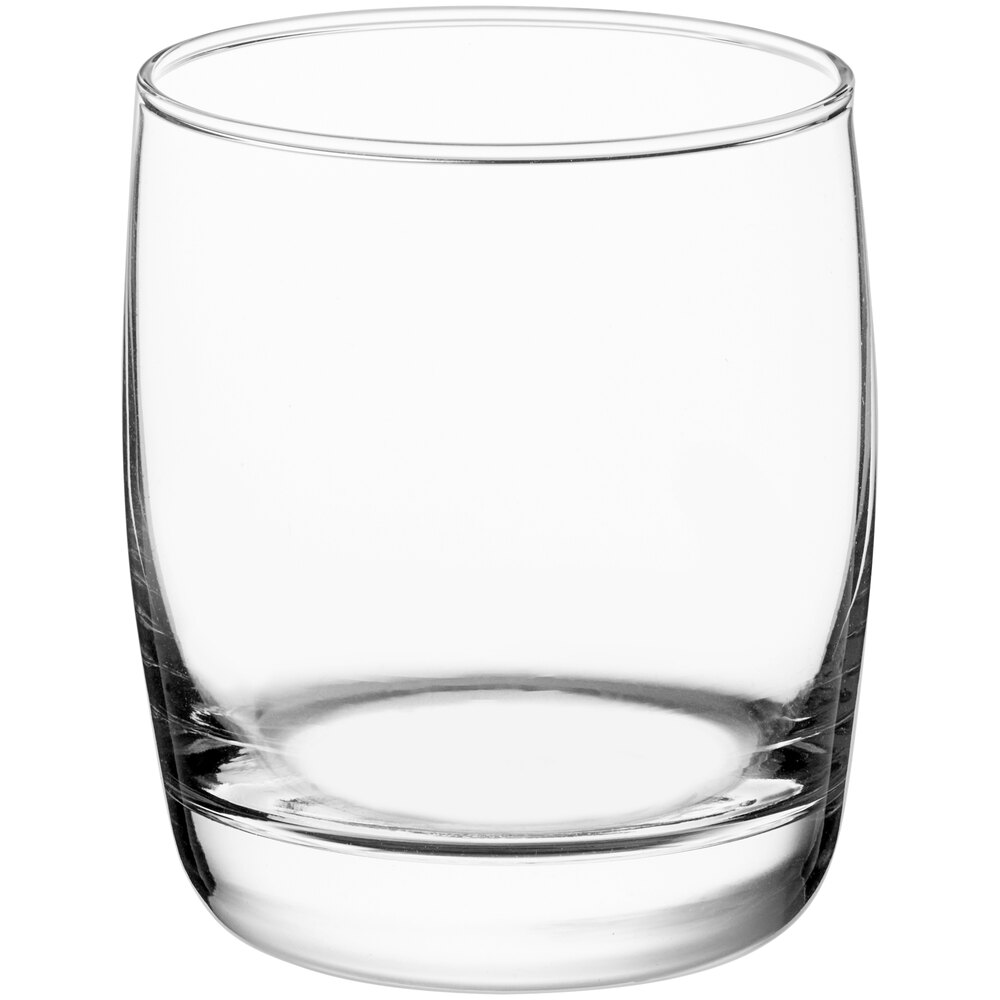 Acopa Convex 9 oz. Rocks / Old Fashioned Glass - 12/Case