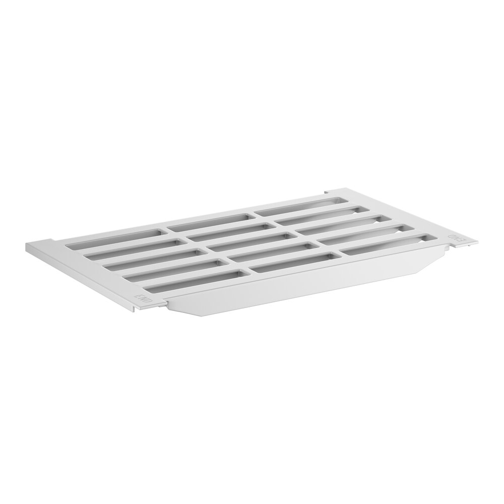 Cambro CBSP1811V151 18" x 11" Vented Shelf End Plate for Camshelving ...
