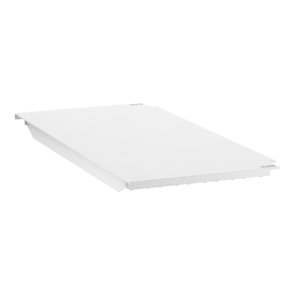 Cambro CS2411S480 24" x 11" Solid Shelf End Plate for Camshelving ...