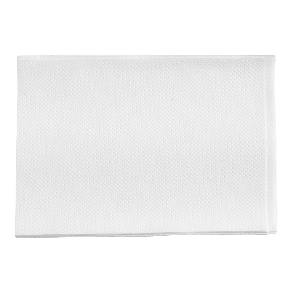 OneUp by Choice White Wide Interfold 6 1/4" x 4 3/8" Dispenser Napkin ...