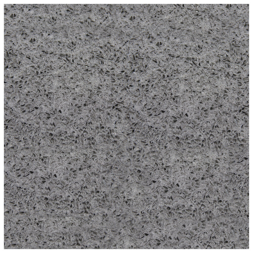 Art Marble Furniture Q405 36" x 36" Storm Gray Quartz Tabletop