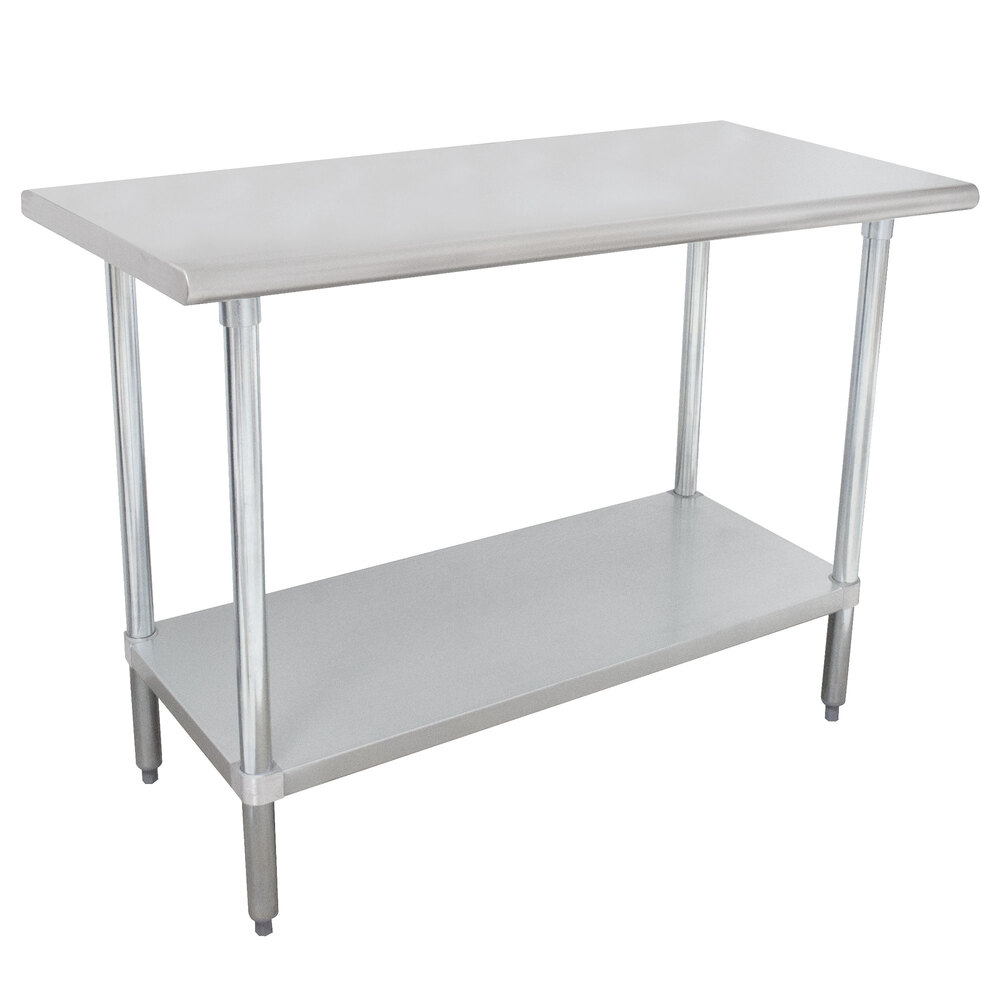 Advance Tabco MSLAG-304-X 30" x 48" 16 Gauge Stainless Steel Work Table ...