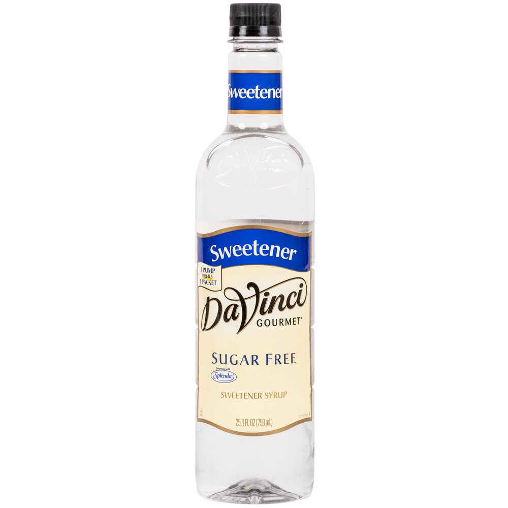 DaVinci Gourmet 750 mL Sugar Free Sweetener Syrup