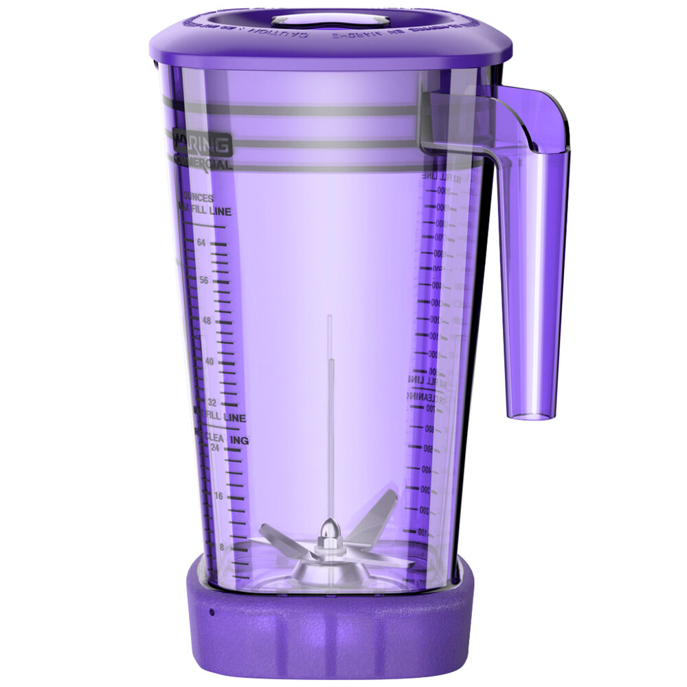 Waring CAC95-10 The Raptor 64 oz. Purple Copolyester Colored Blender ...