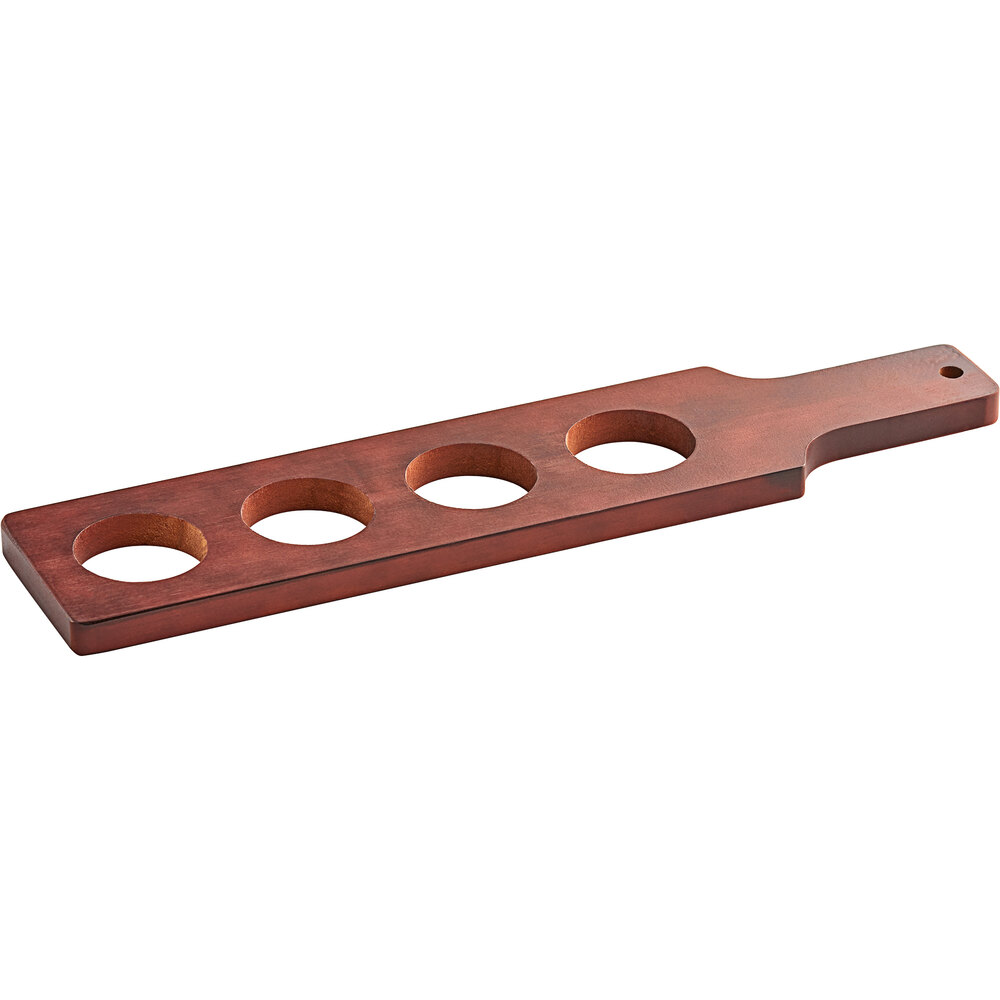 Acopa Mahogany Finish Drop-In Flight Paddle - 12/Case