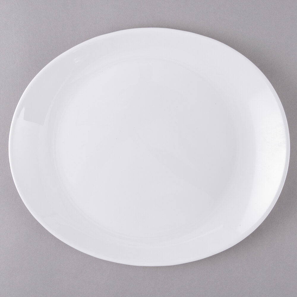 Arcoroc G9144 Zenix Intensity Steak Plate 11 3/4" x 10" by Arc Cardinal ...