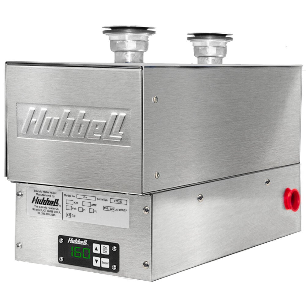 Hubbell JSK-3T4 3 kW Sanitizing Sink Heater - 480V, 3 Phase