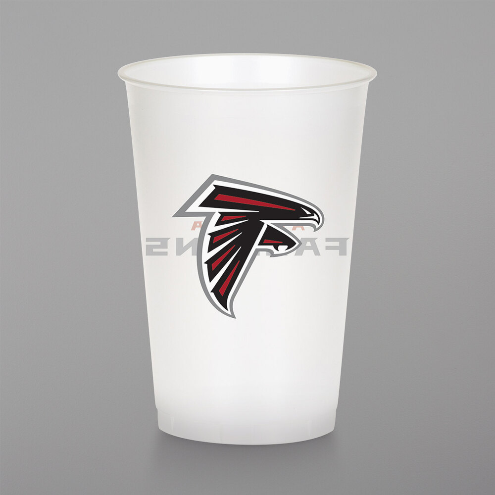 Creative Converting Atlanta Falcons 20 oz. Plastic Cup - 96/Case