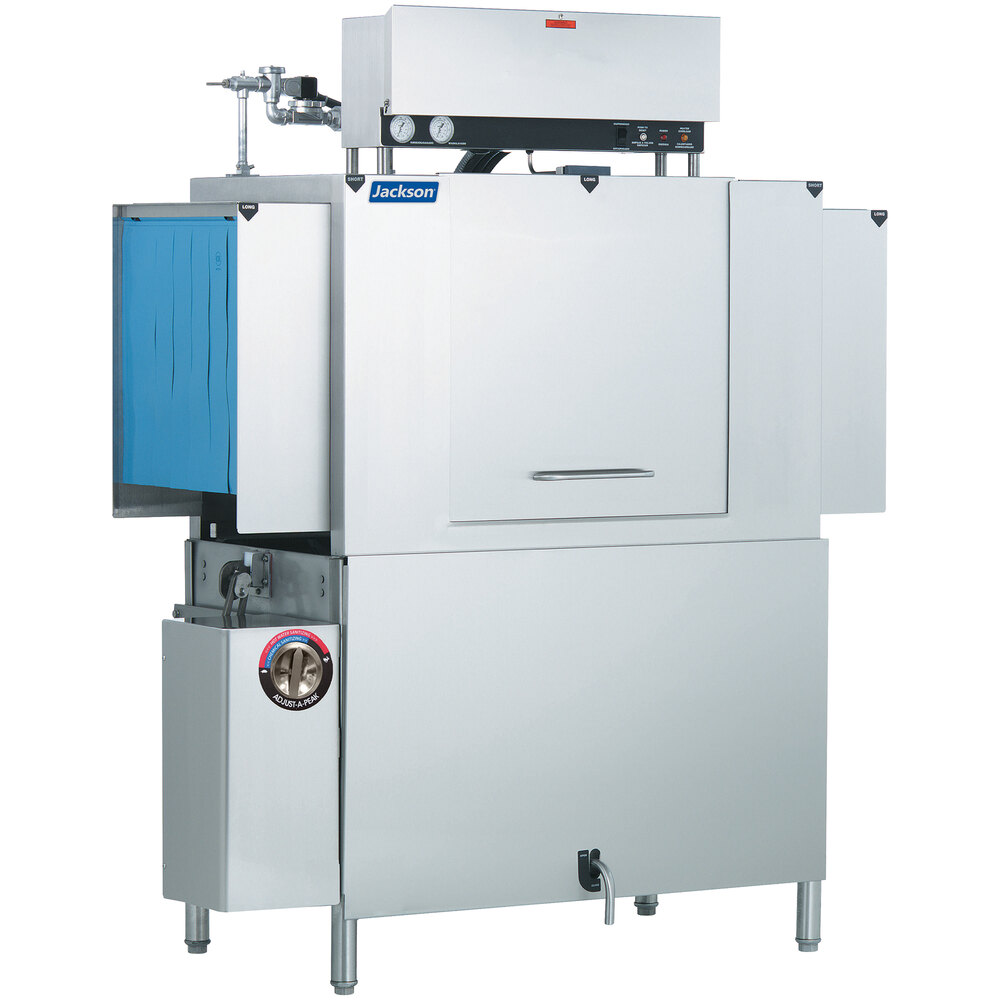 Jackson AJX-44 Single Tank Low Temperature Conveyor Dishmachine - Left ...