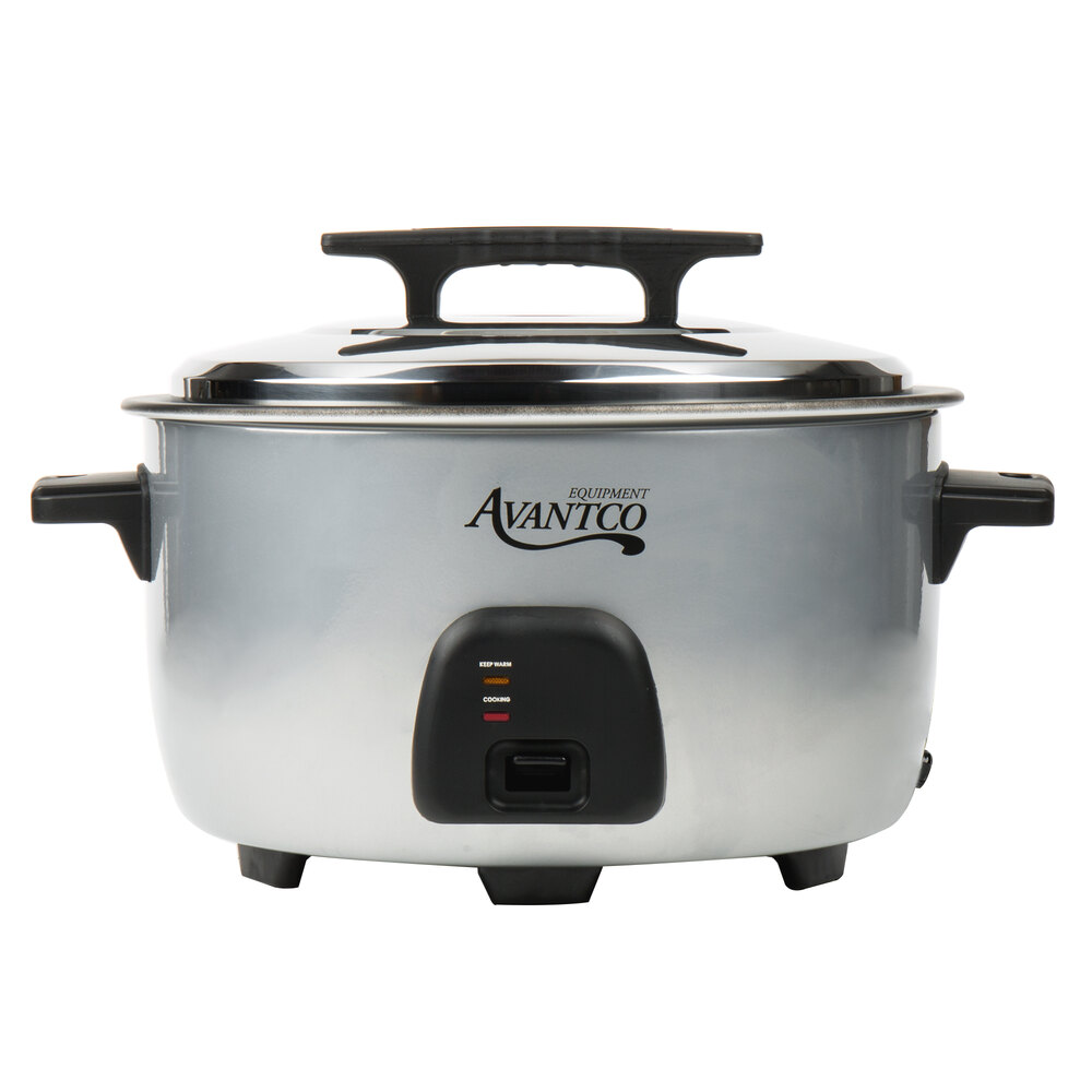 Avantco RC3060 60 Cup (30 Cup Raw) Electric Rice Cooker / Warmer - 120V ...