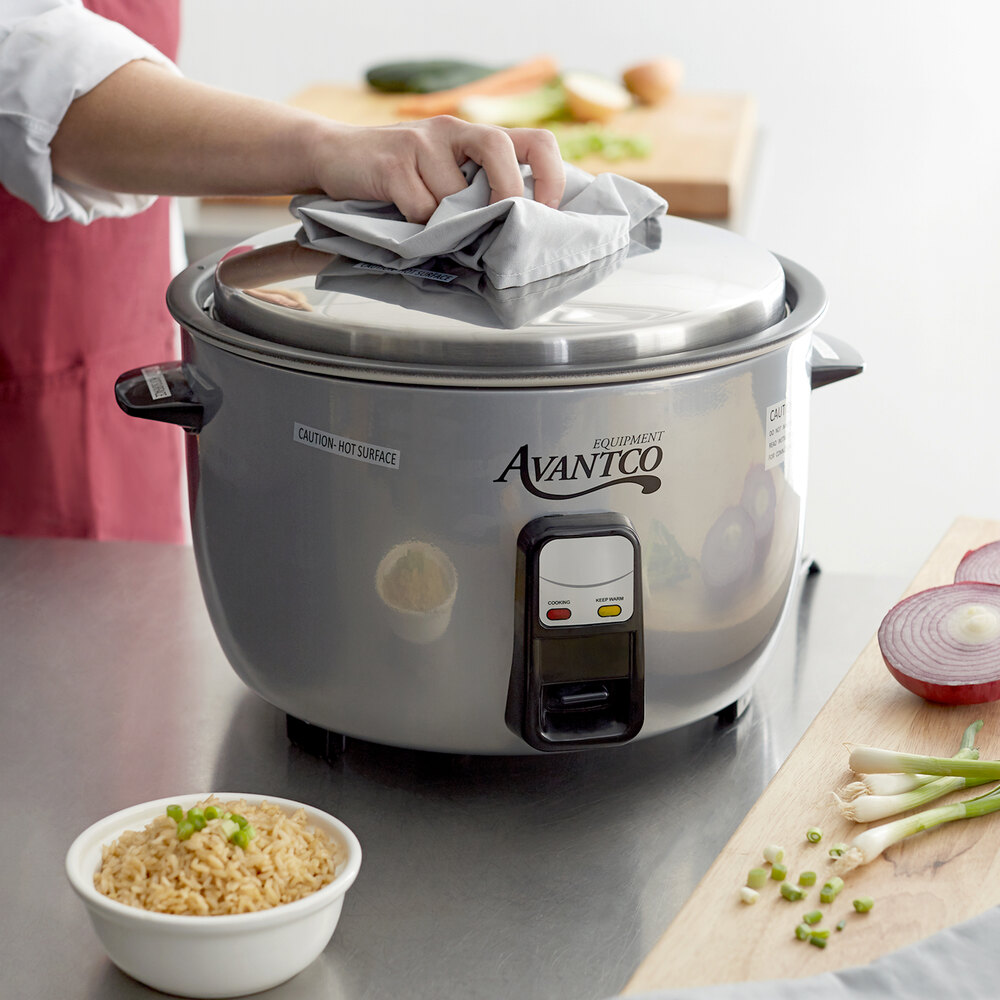 Avantco RC23161 46 Cup (23 Cup Raw) Electric Rice Cooker / Warmer ...