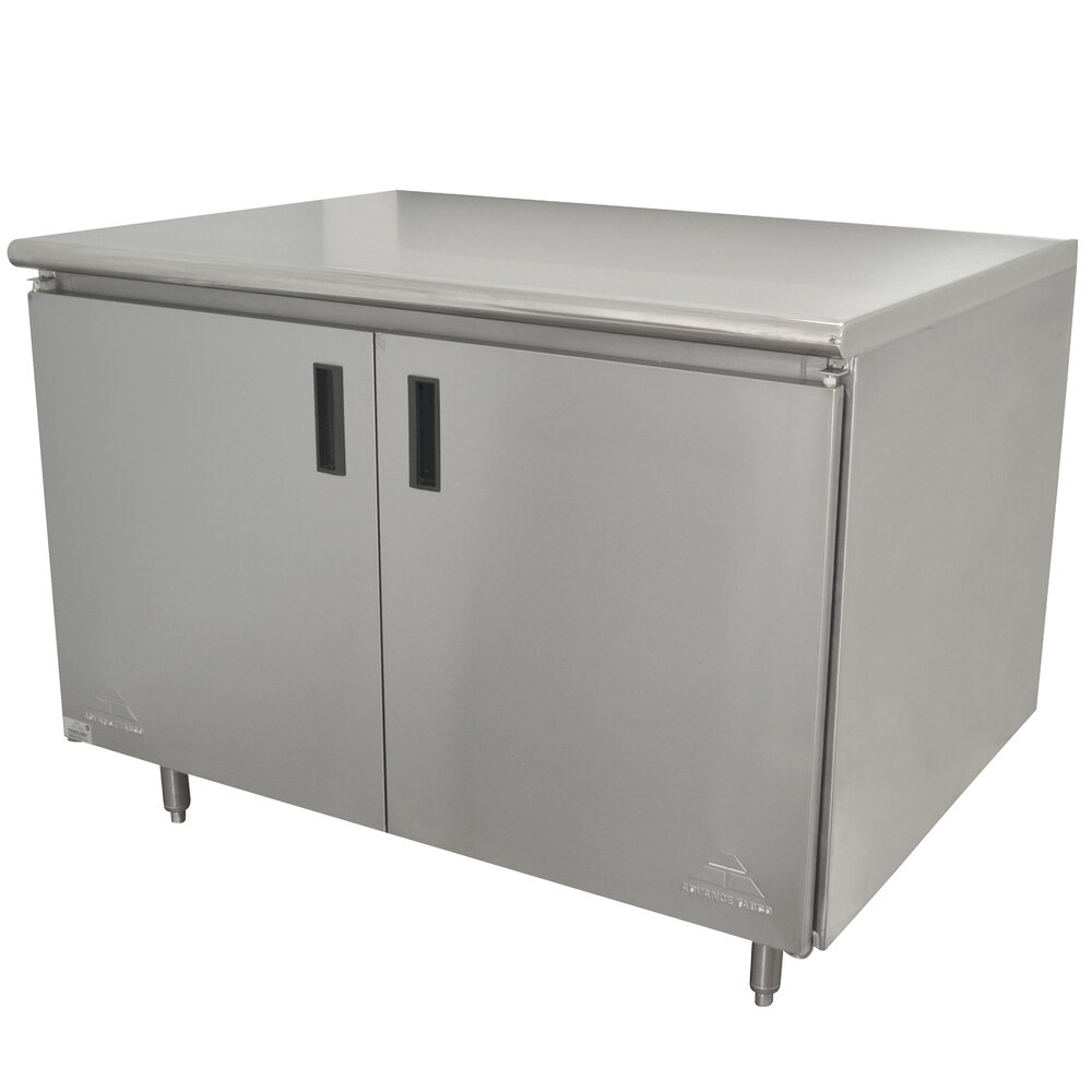 Advance Tabco HB-SS-303 30" x 36" 14 Gauge Enclosed Base Stainless ...