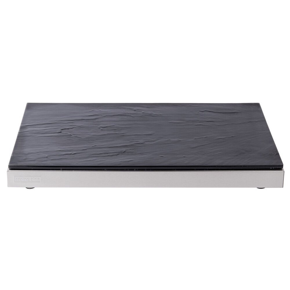 Vollrath Cubic Full Size Stainless Steel Cooling Plate with Slate ...