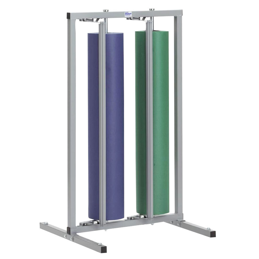 Bulman R997-48 48" Vertical Two Roll Paper Rack