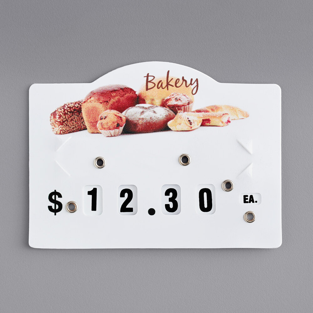 Deli Tag Wheel - Bakery - 25/Pack
