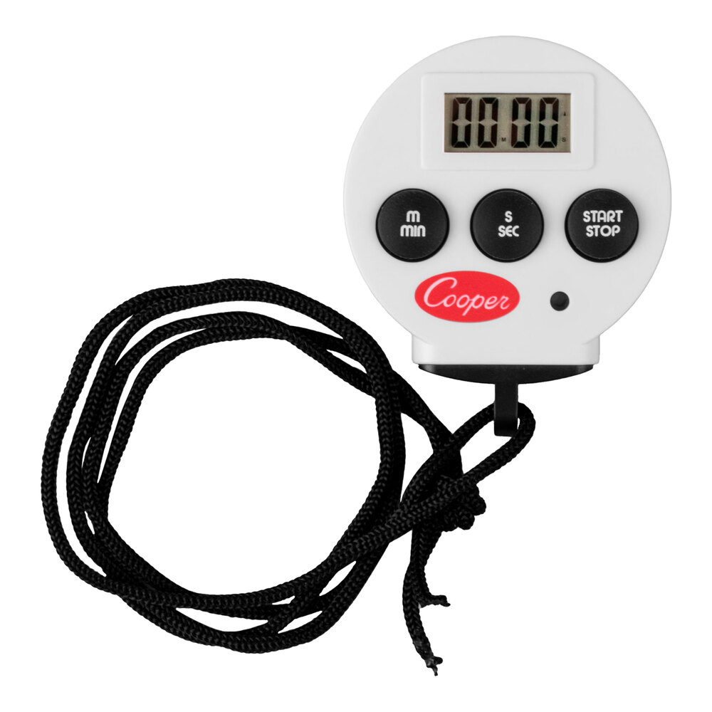 Cooper-Atkins TS100-0-8 Digital 100 Minute Kitchen Timer / Stopwatch ...