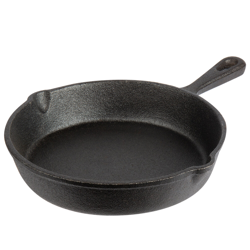 Valor 8" Pre-Seasoned Cast Iron Mini Round Skillet