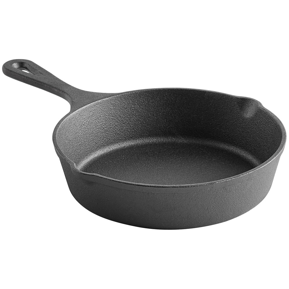 Valor 8" Pre-Seasoned Cast Iron Mini Round Skillet