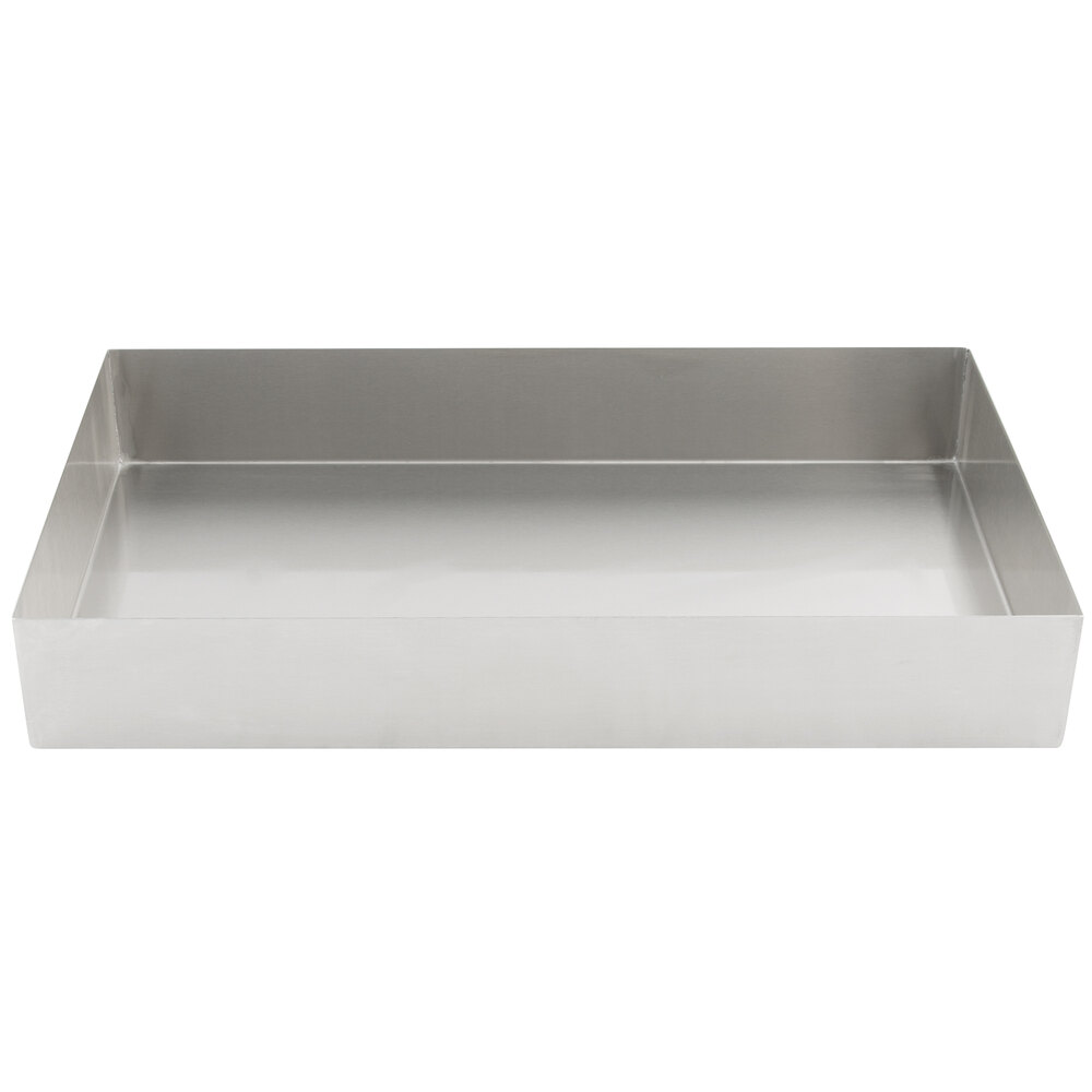 TableCraft SS4033 12 Qt. 18-8 Stainless Steel Straight Sided ...