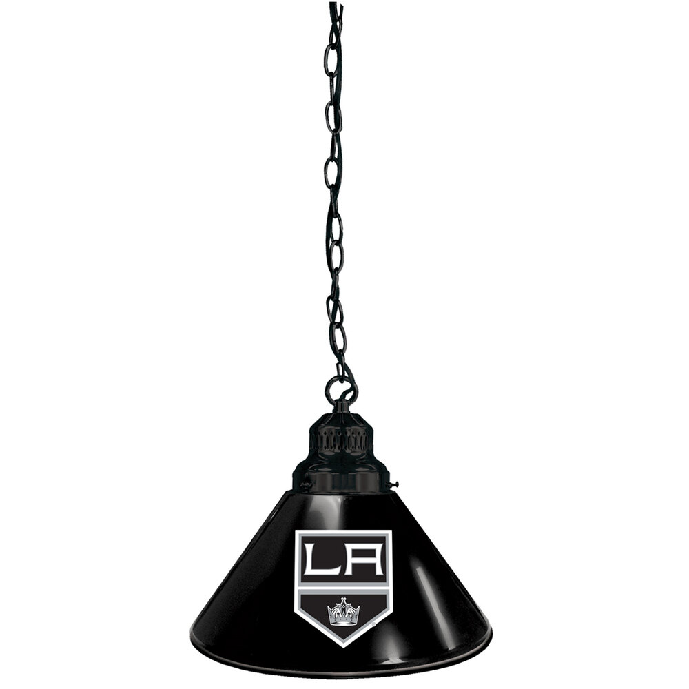 Holland Bar Stool BL1BKLAKing Los Angeles Kings Logo Pendant Light with ...