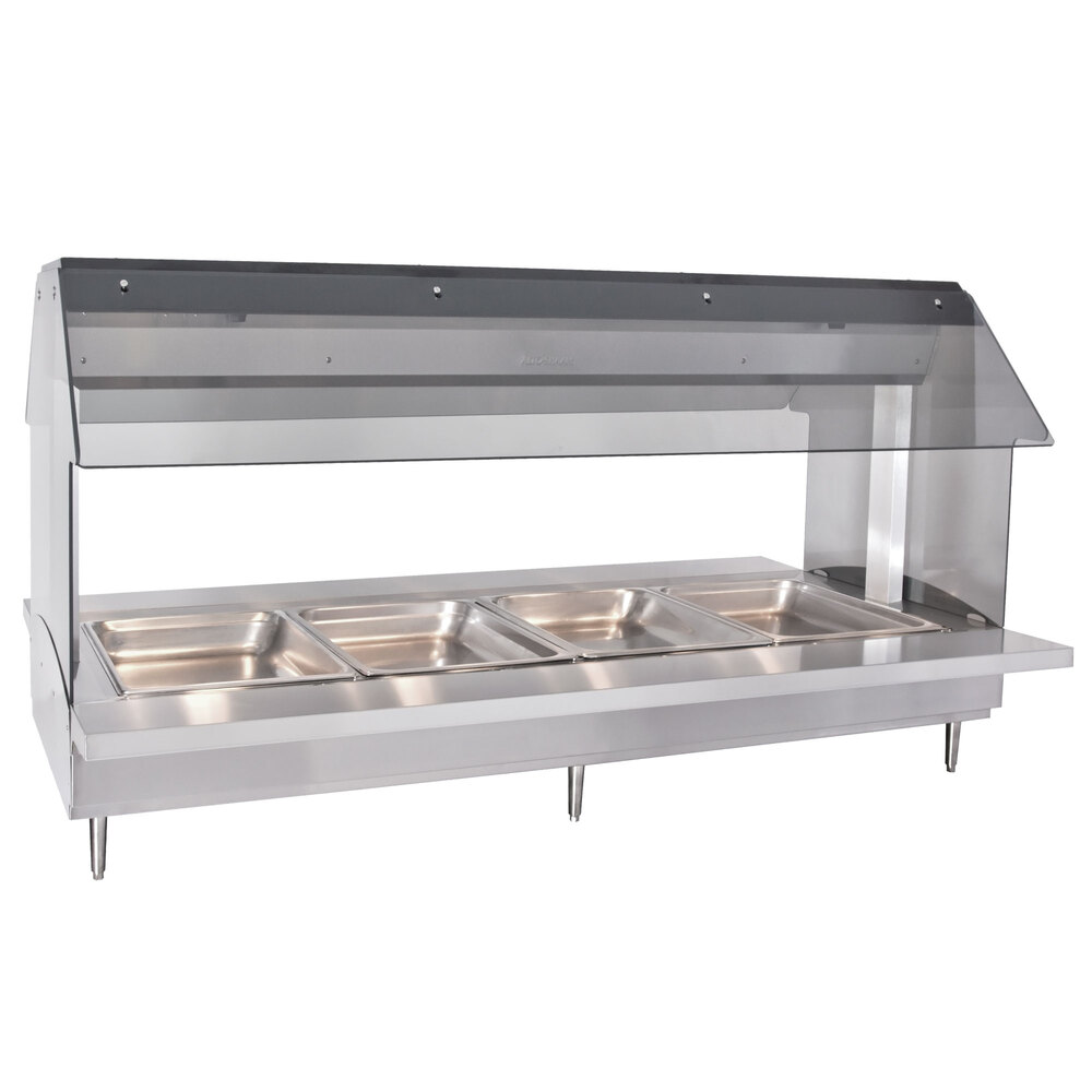 Alto-Shaam HFT2-400 Four Pan Electric Tabletop Hot Food Buffet Table - 240V