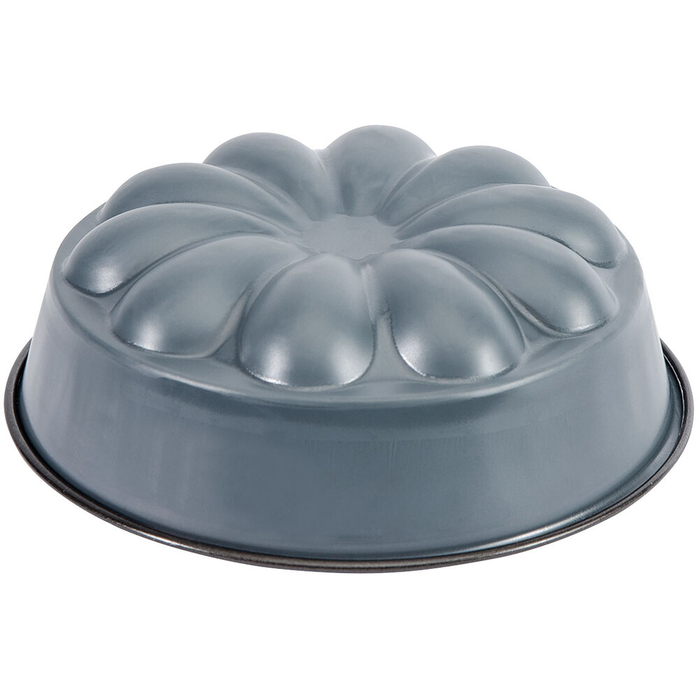 Matfer Bourgeat 332282 Exopan Steel 6 3/8" x 2" Non-Stick Rosary Mold