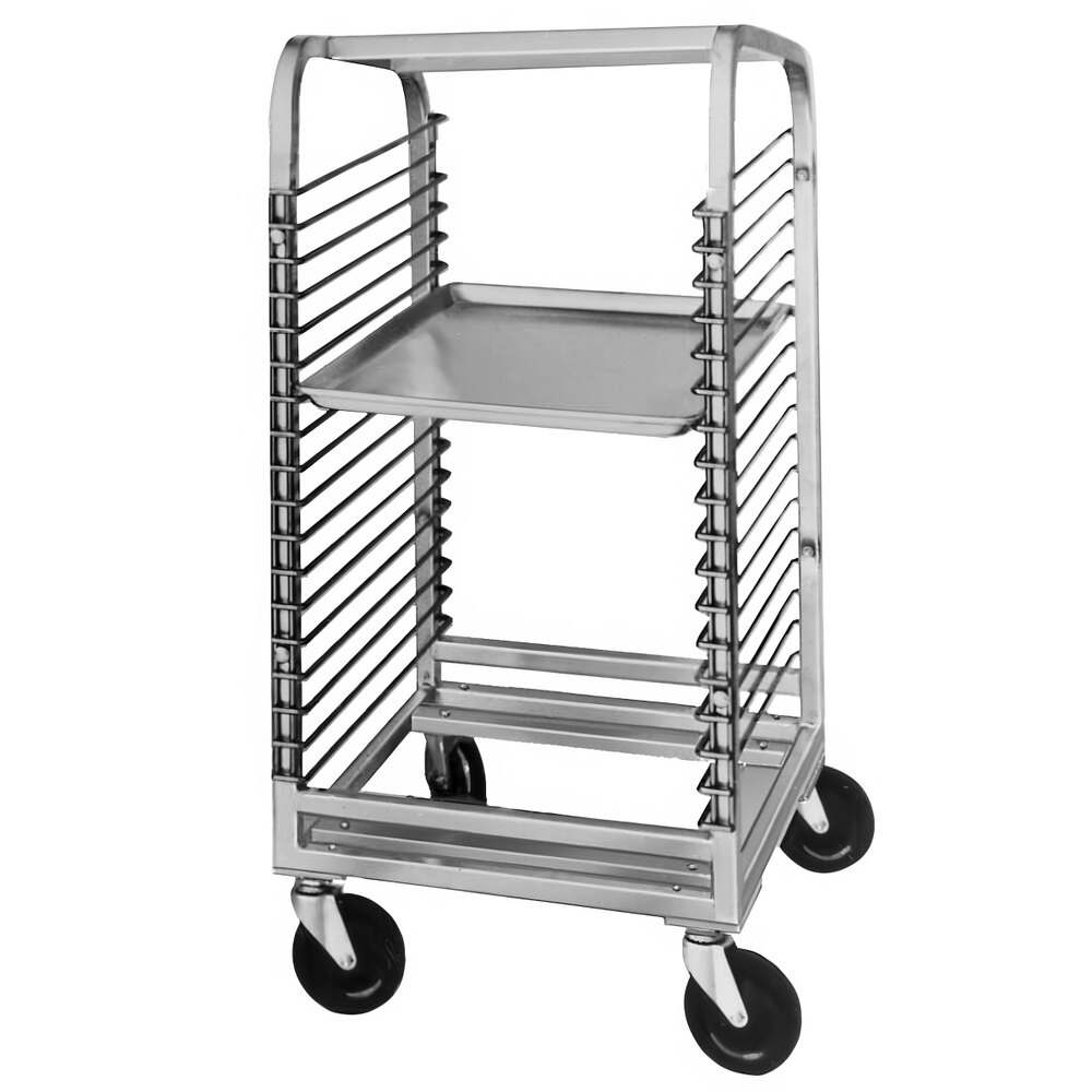 Channel 564N 18 Pan End Load Aluminum Bun / Sheet Pan Rack with Wire ...