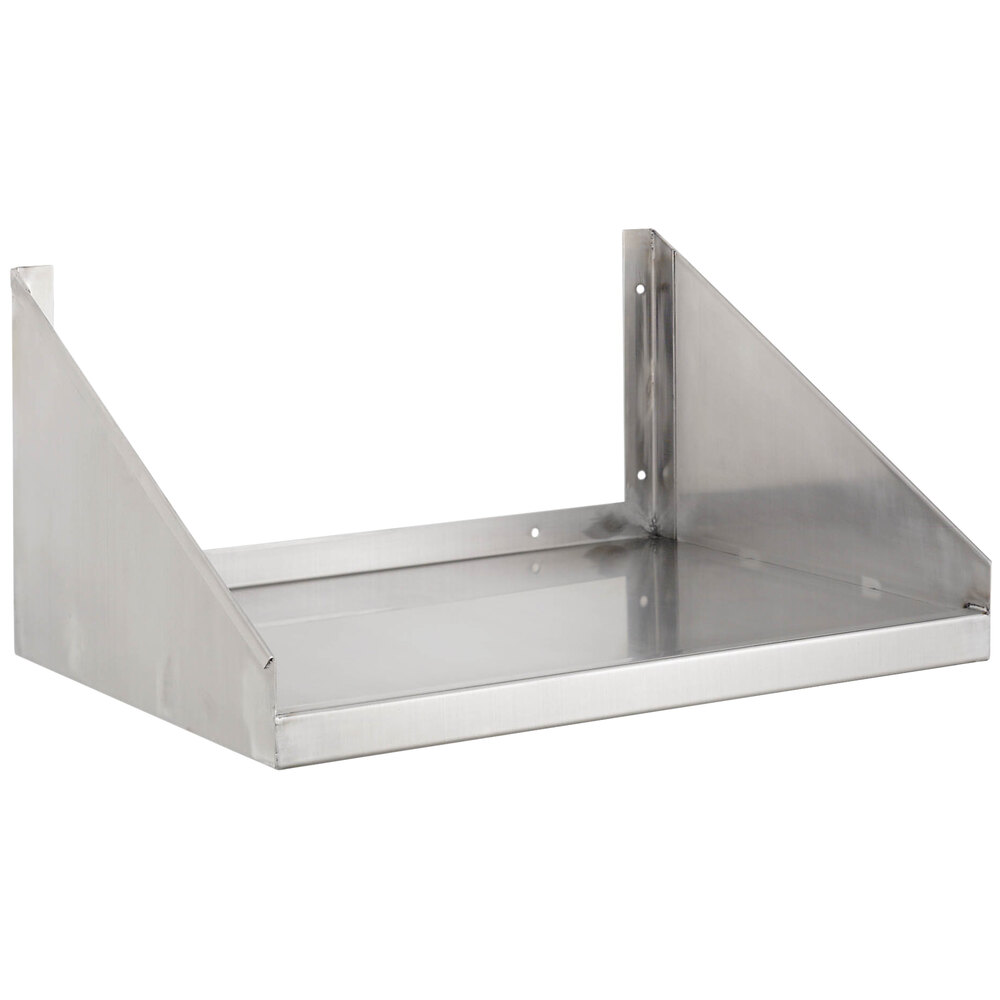Channel MWS1824 18" x 24" Stainless Steel Microwave Shelf