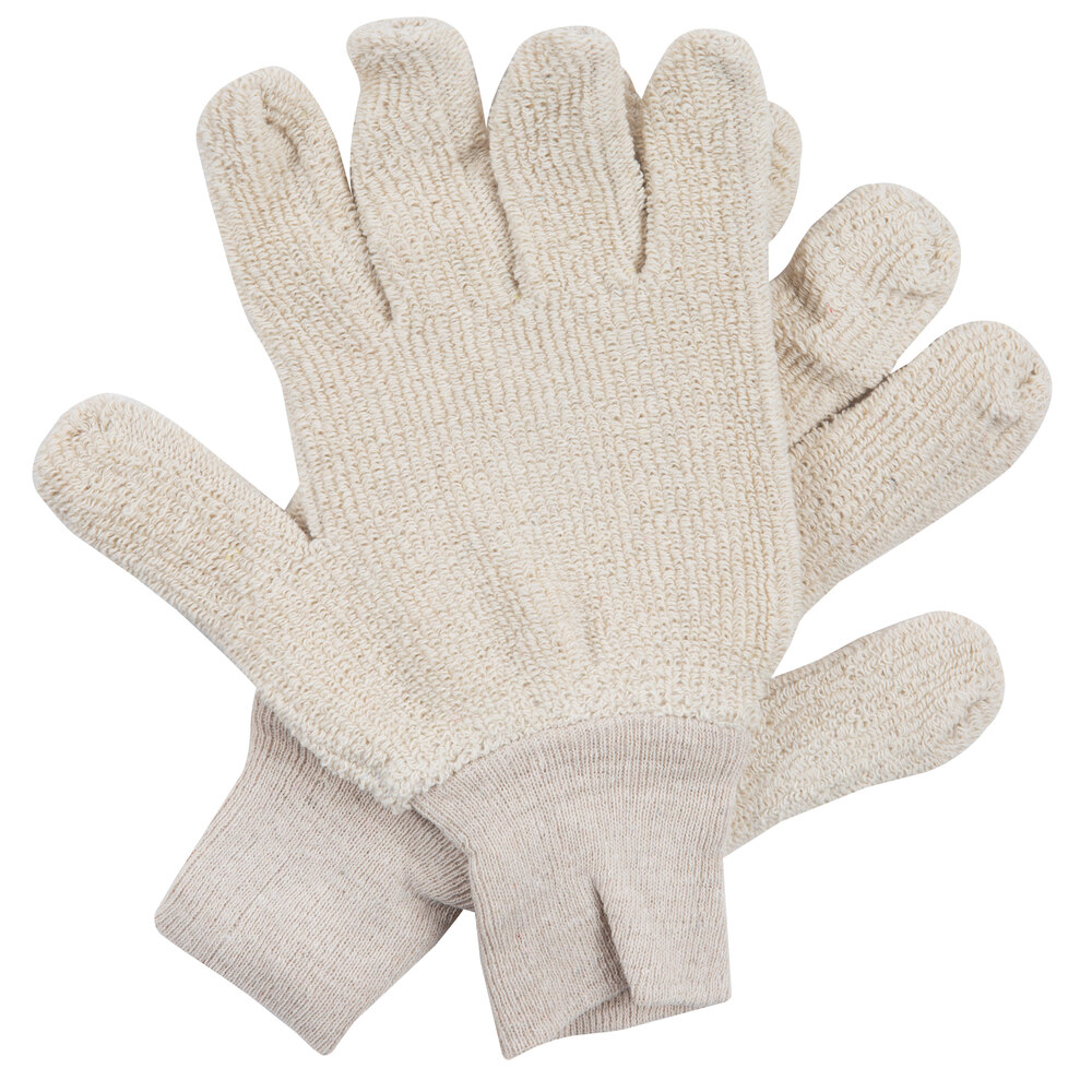 Cordova Loop-Out Natural 18-Ounce Terry Work Gloves - Large - 12/Pack