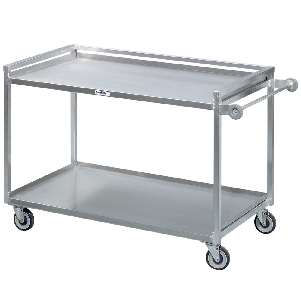 Channel TDC2953A-2 Two Shelf Heavy-Duty Utility Cart - 53" x 29" x 36"