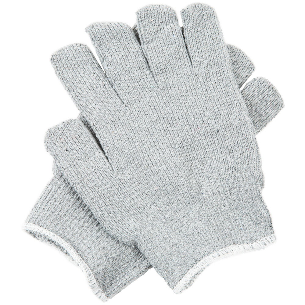 Cordova Loop-In Gray 14-Ounce Cotton Work Gloves - Large - 12/Pack