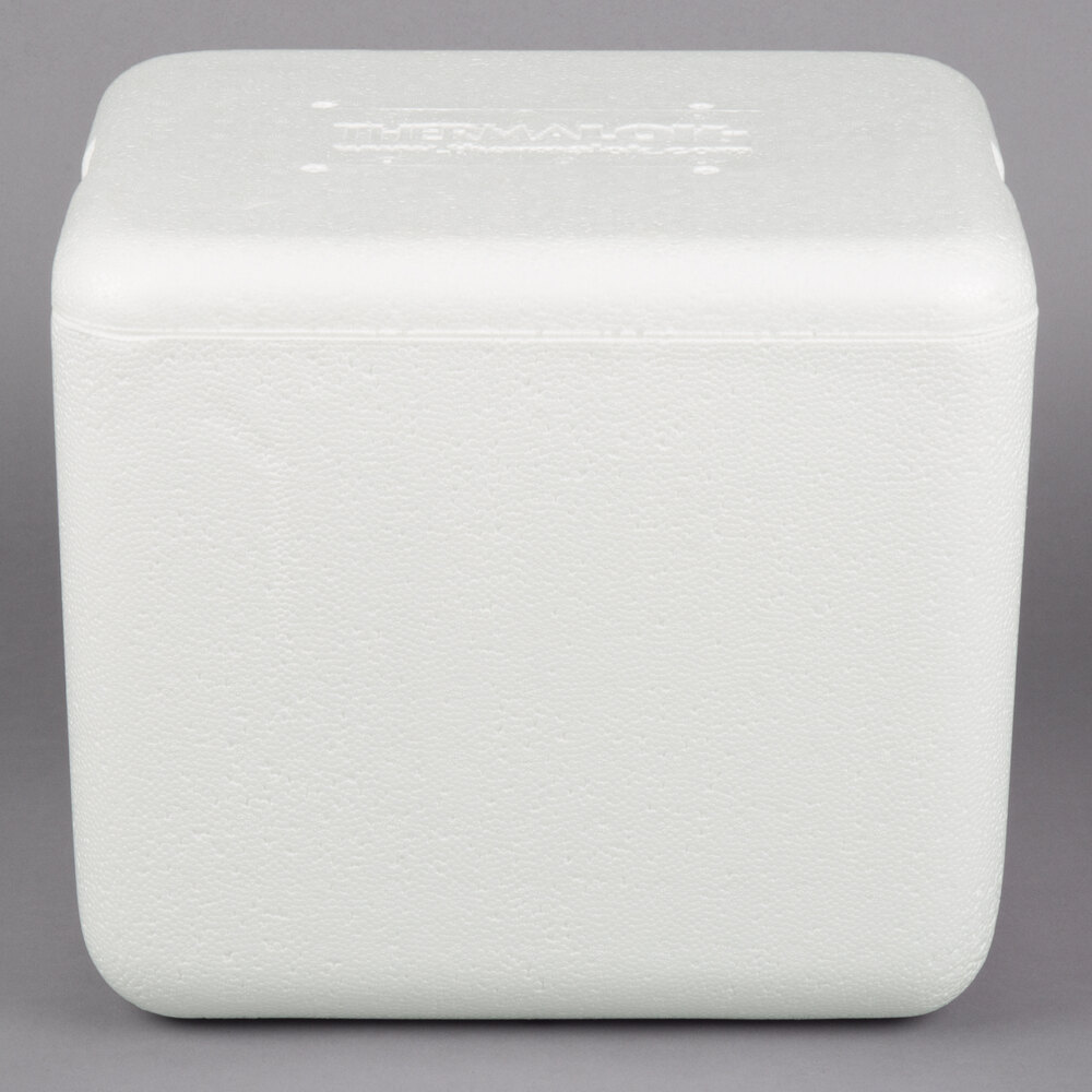 Nordic TL-1189F Insulated Polystyrene Cooler 11" x 8 1/2" x 9 1/4" - 80 ...