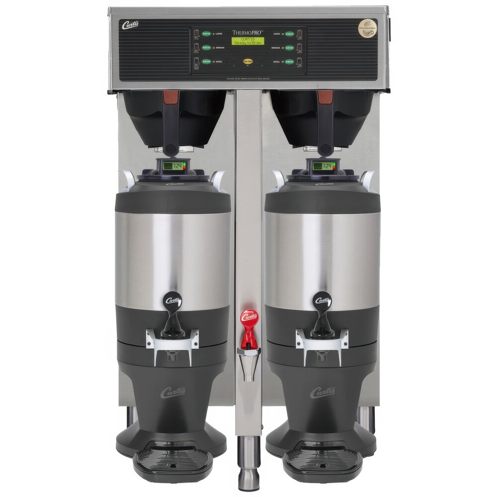 Curtis TP15T10A5100 G3 ThermoPro Twin 1.5 Gallon Coffee Brewer with ...