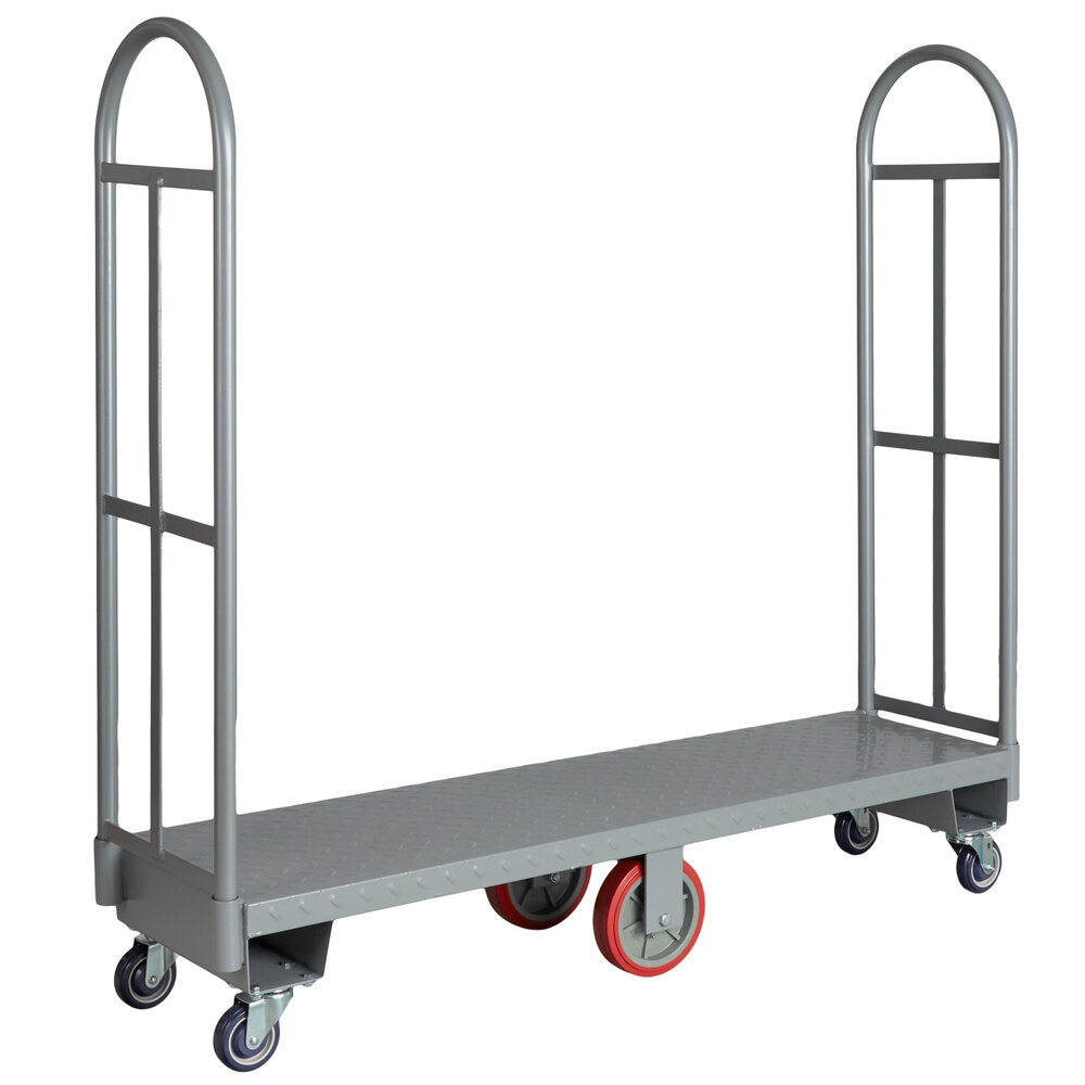 Winholt 300-60D / PU U-Boat 16" x 63" Heavy Duty Utility Cart with ...