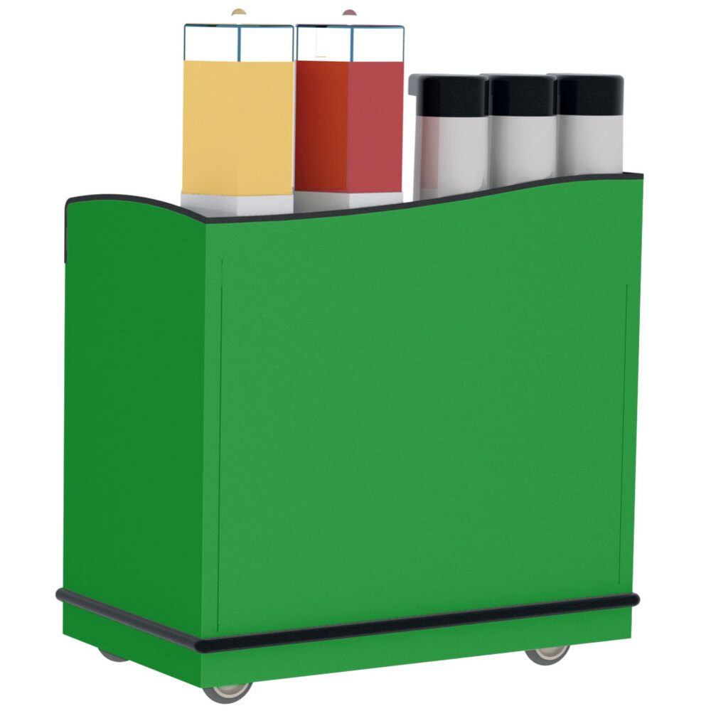 Lakeside 8708G Stainless Steel Full-Service Hydration Cart with ...