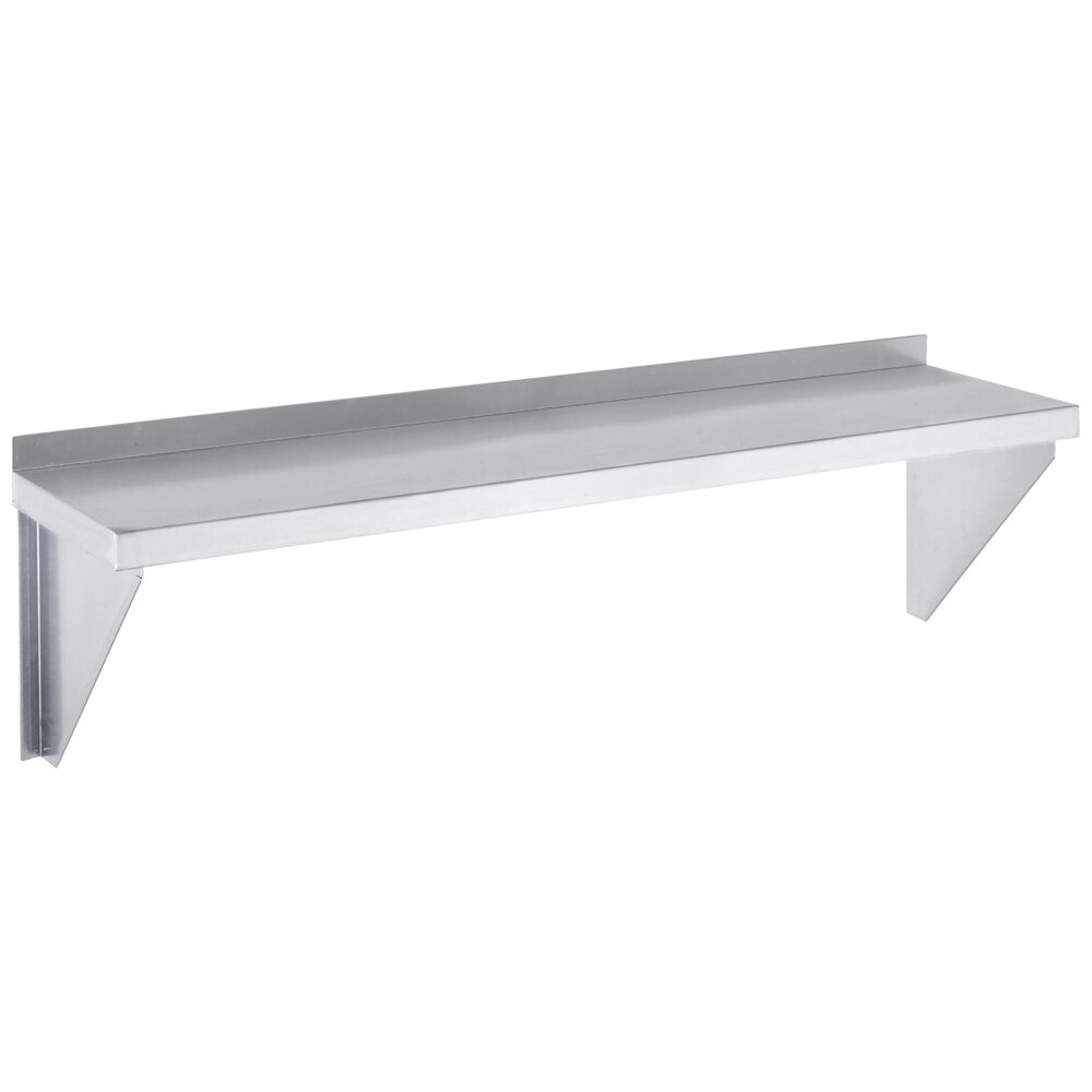 Channel SWS1236 12" x 36" Wall Shelf - Stainless Steel