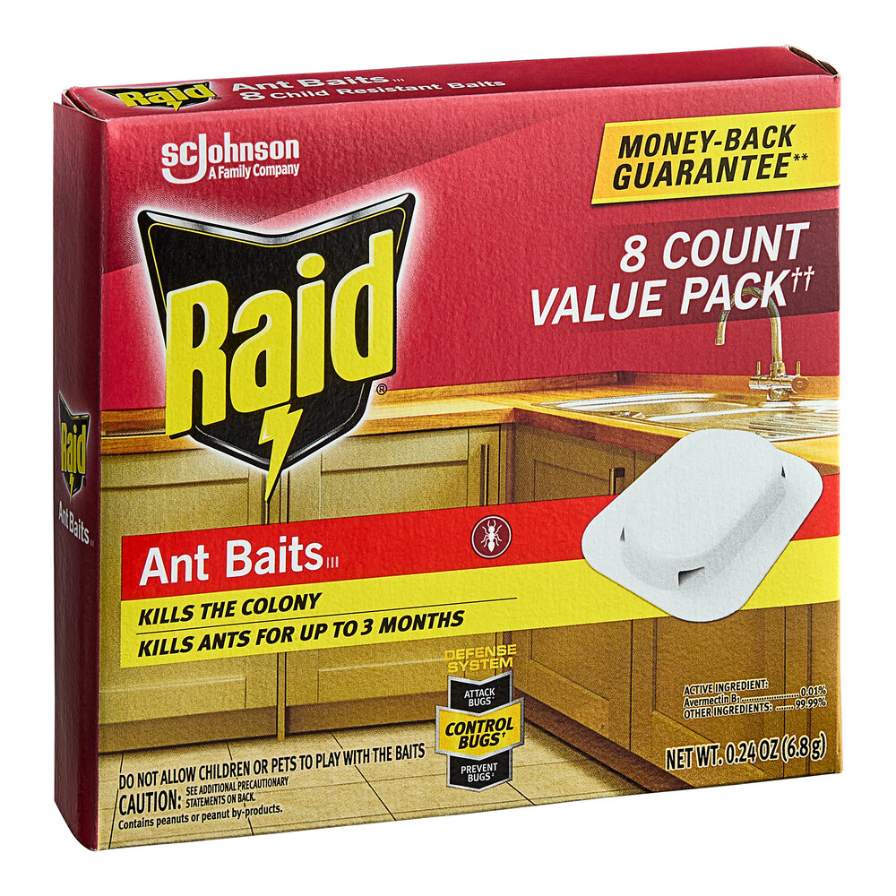 SC Johnson Raid® 308819 8-Count Ant Baits