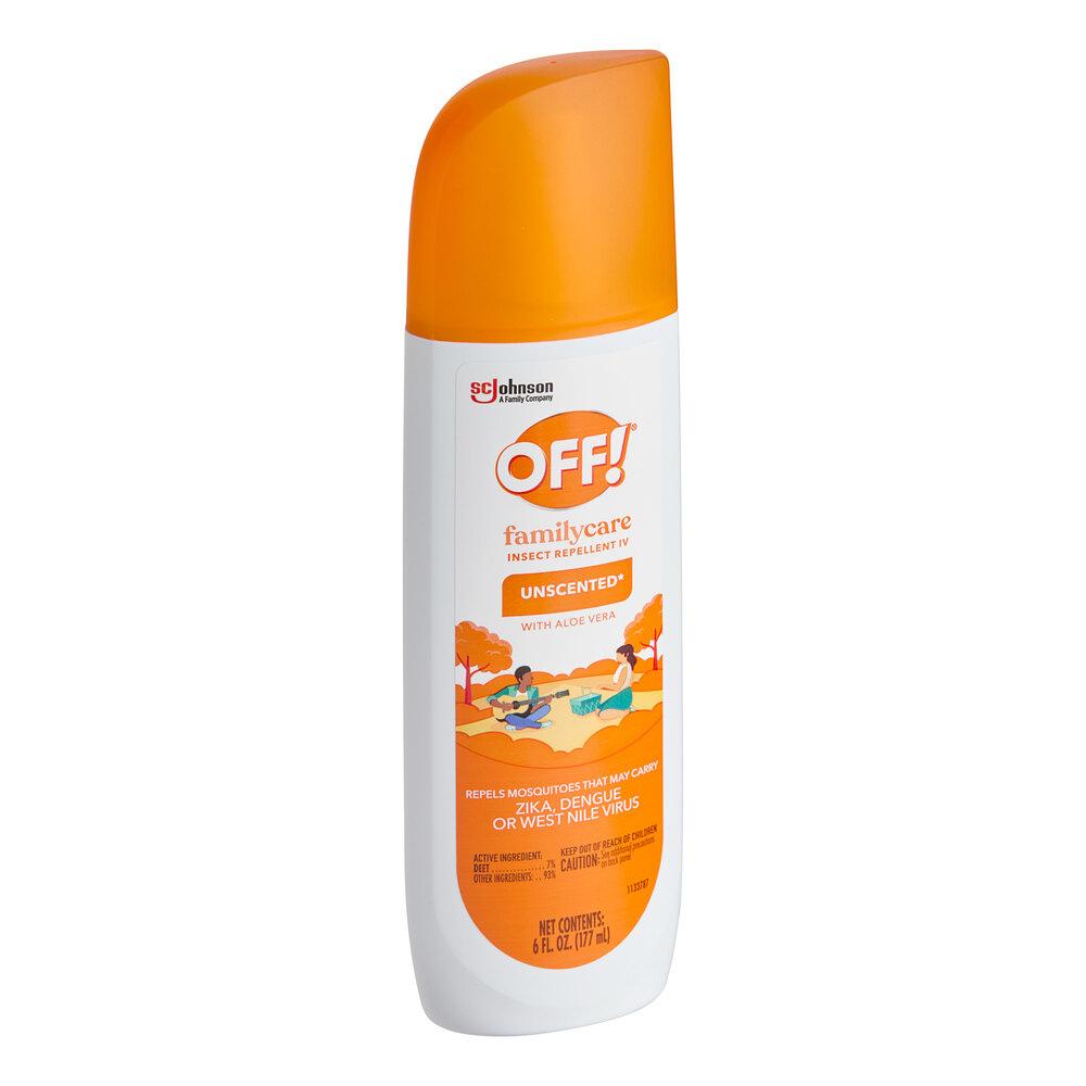 SC Johnson OFF!® 331348 6 fl. oz. FamilyCare Unscented Insect Repellent ...