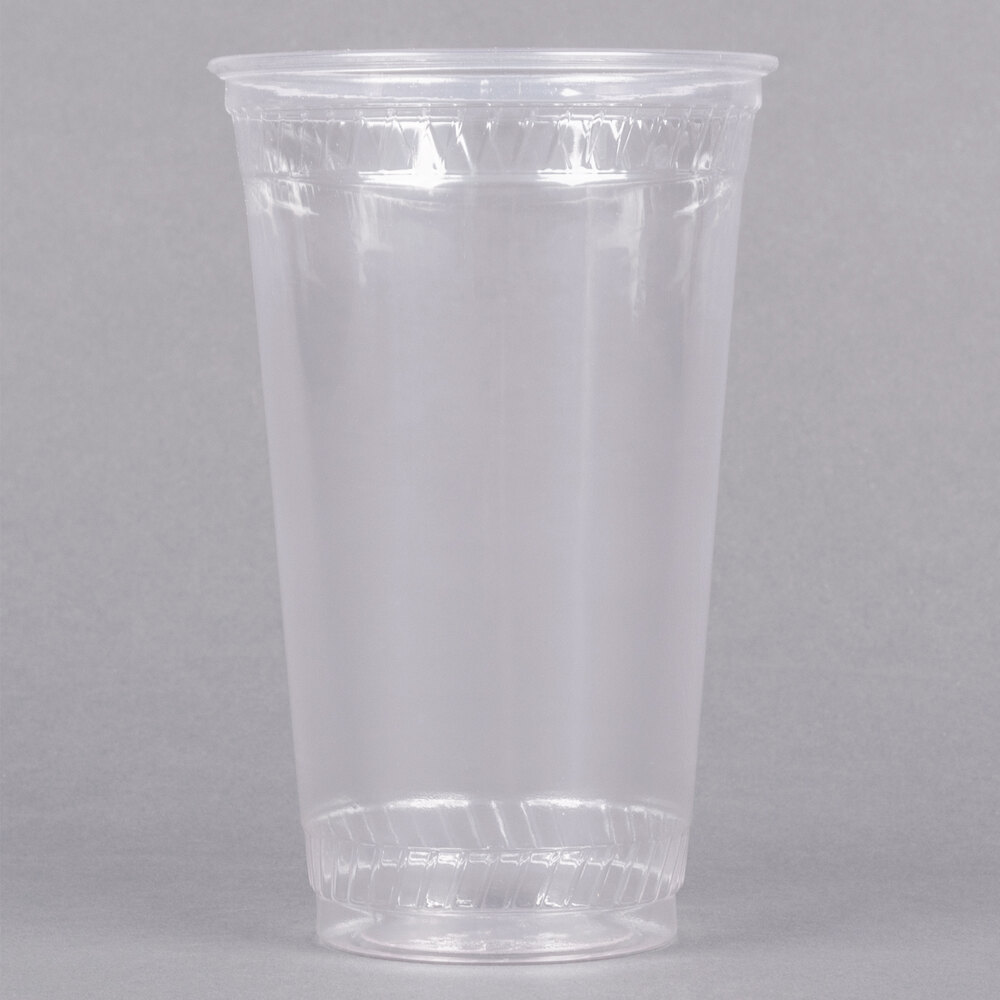 Fabri-Kal GC24 Greenware 24 oz. Compostable Clear Customizable Plastic ...