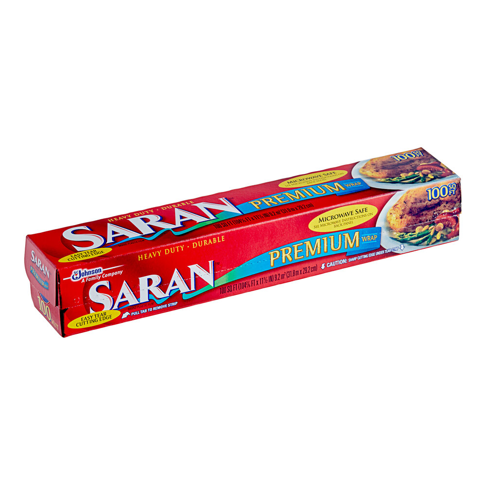 Saran™ Wrap 100 Sq. Ft. Plastic Wrap | WebstaurantStore
