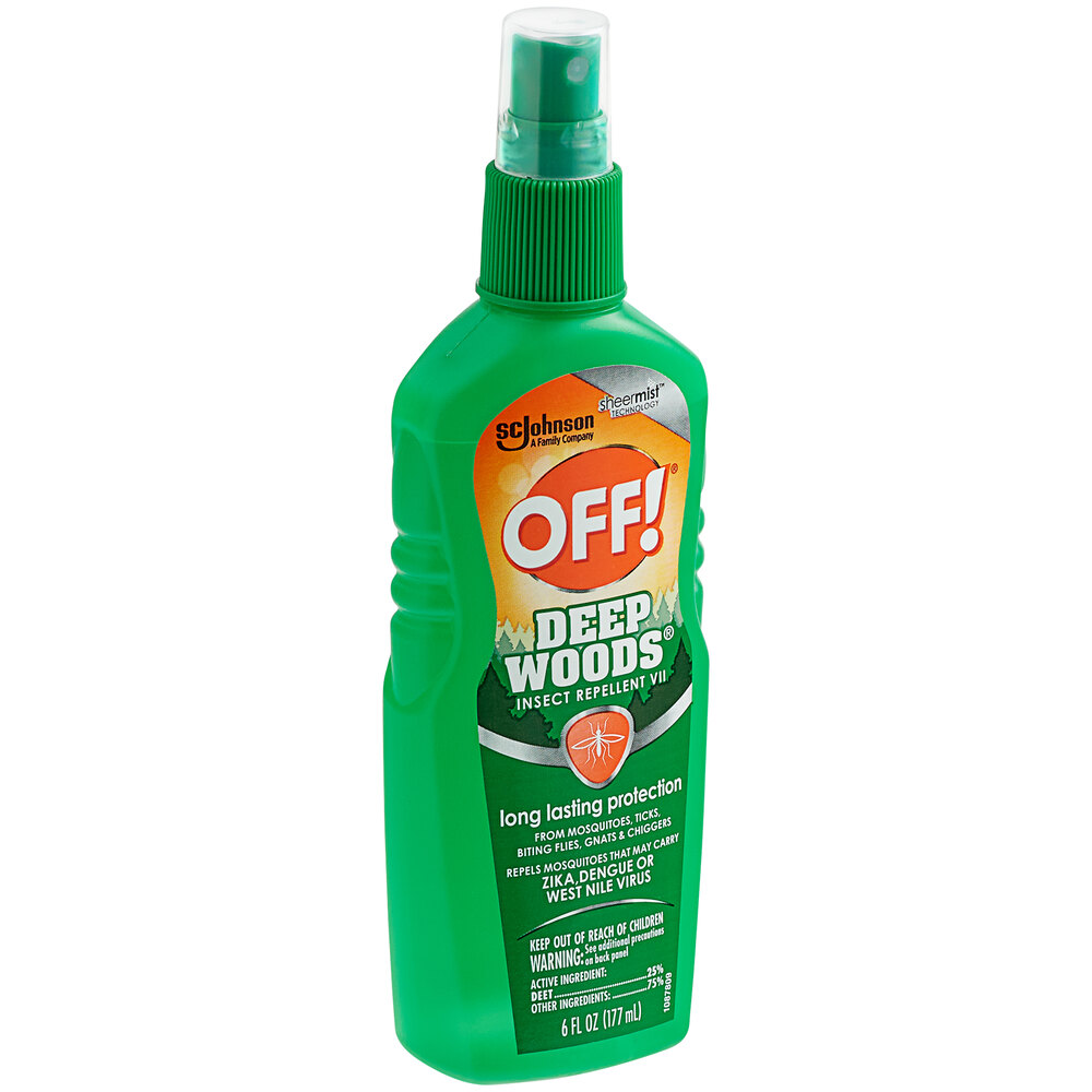 SC Johnson OFF!® 331354 Deep Woods® Sportsmen 6 fl. oz. Insect ...