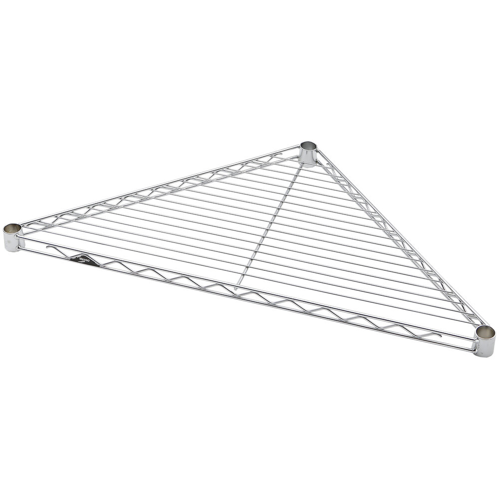 Metro H24TRC Super Erecta 24" Chrome Triangle Shelf