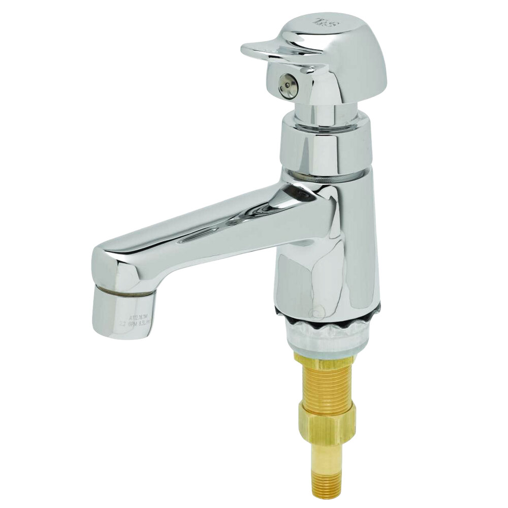 T&S B-0712-VF05-PA Deck Mounted Single Temperature Faucet with Pivot ...
