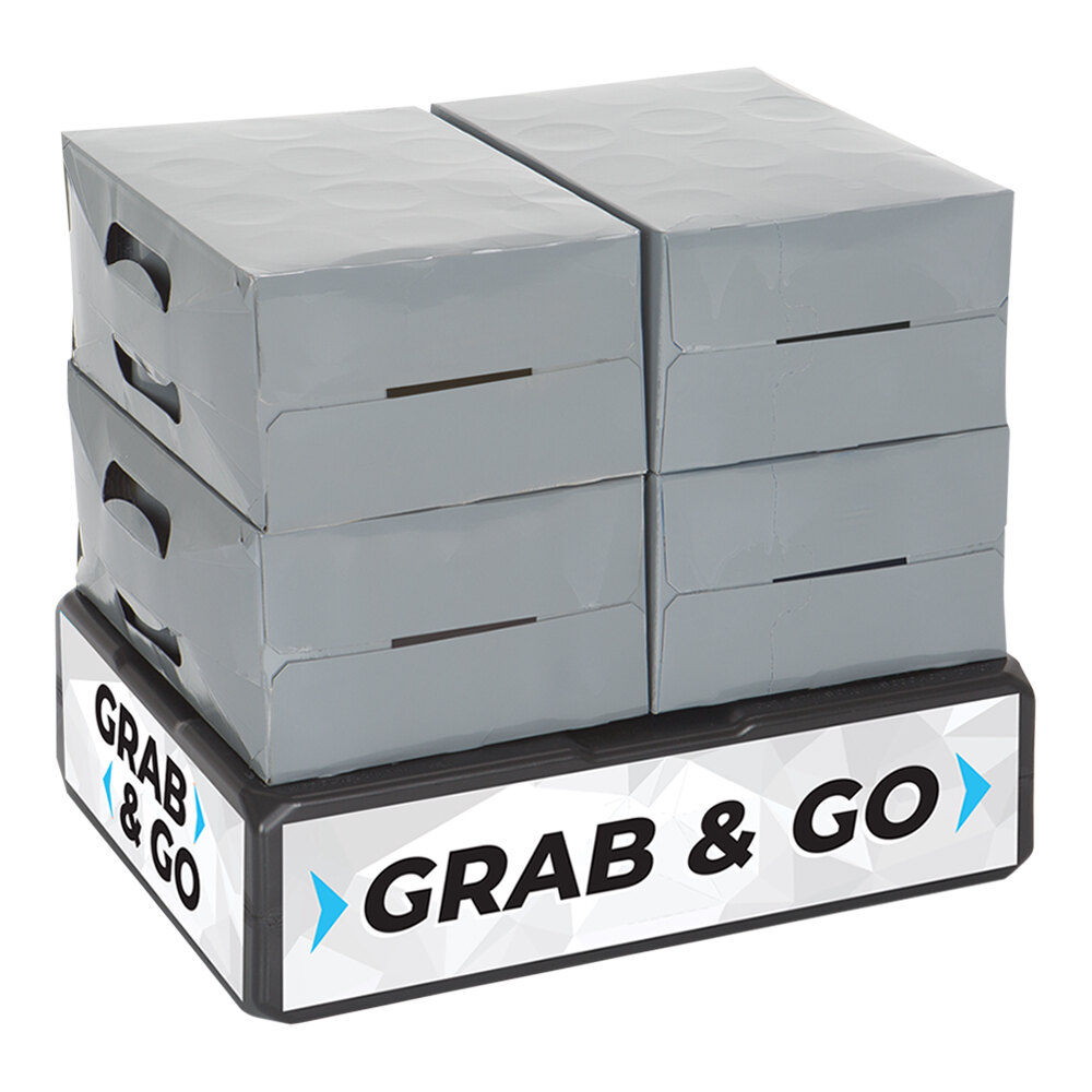 IRP 751 Black Case Stacker I with Grab and Go Graphic - 4/Case