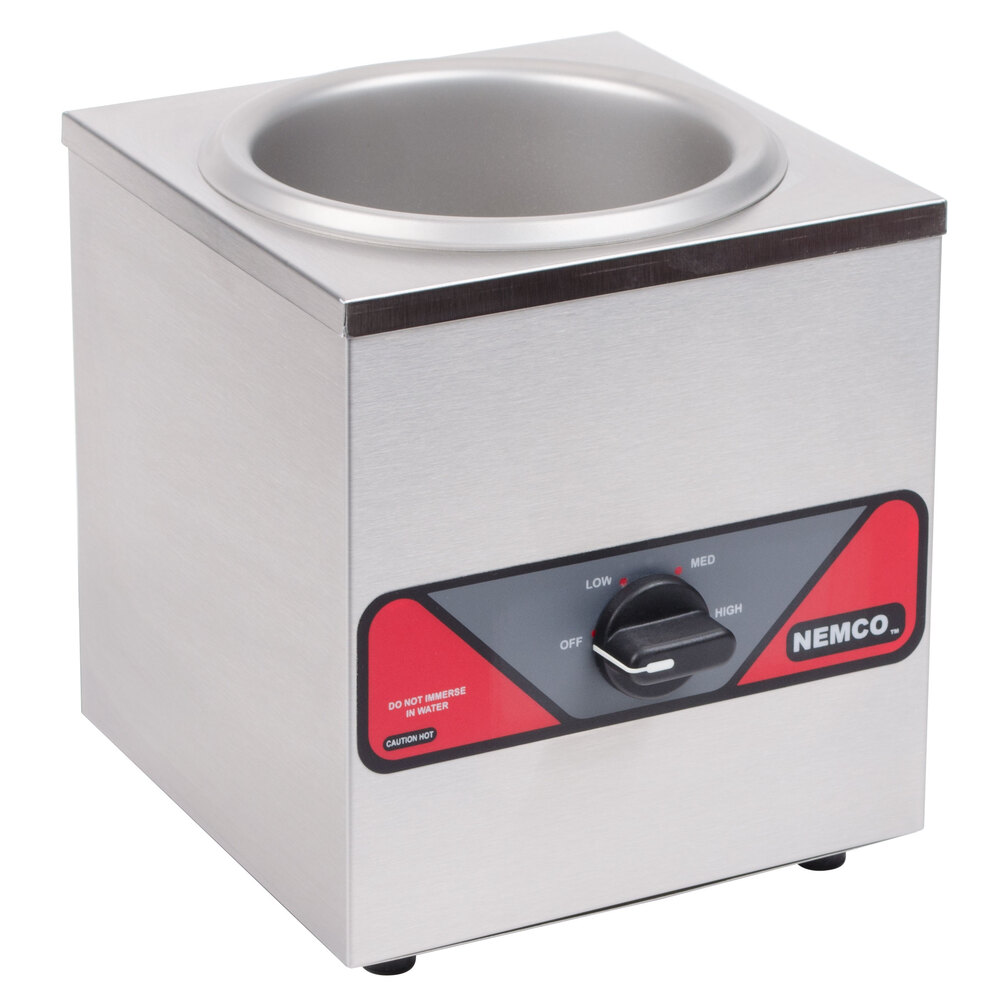 Nemco 6110A Single Well 4 Qt. Countertop Warmer - 120V